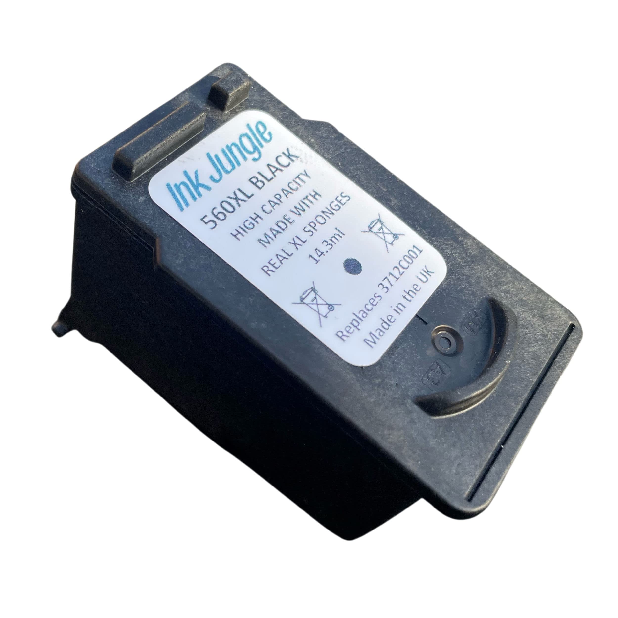 Ink Jungle PG560XL Black Ink Cartridge For Canon PIXMA TS5350 TS5351 ...