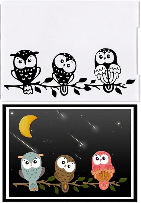 Amazon.com: Estivaux 3D Textured Embossing Folders for Card Making ...