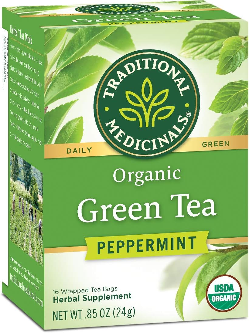 Amazon.com : Traditional Medicinals Organic Belly Comfort Peppermint ...