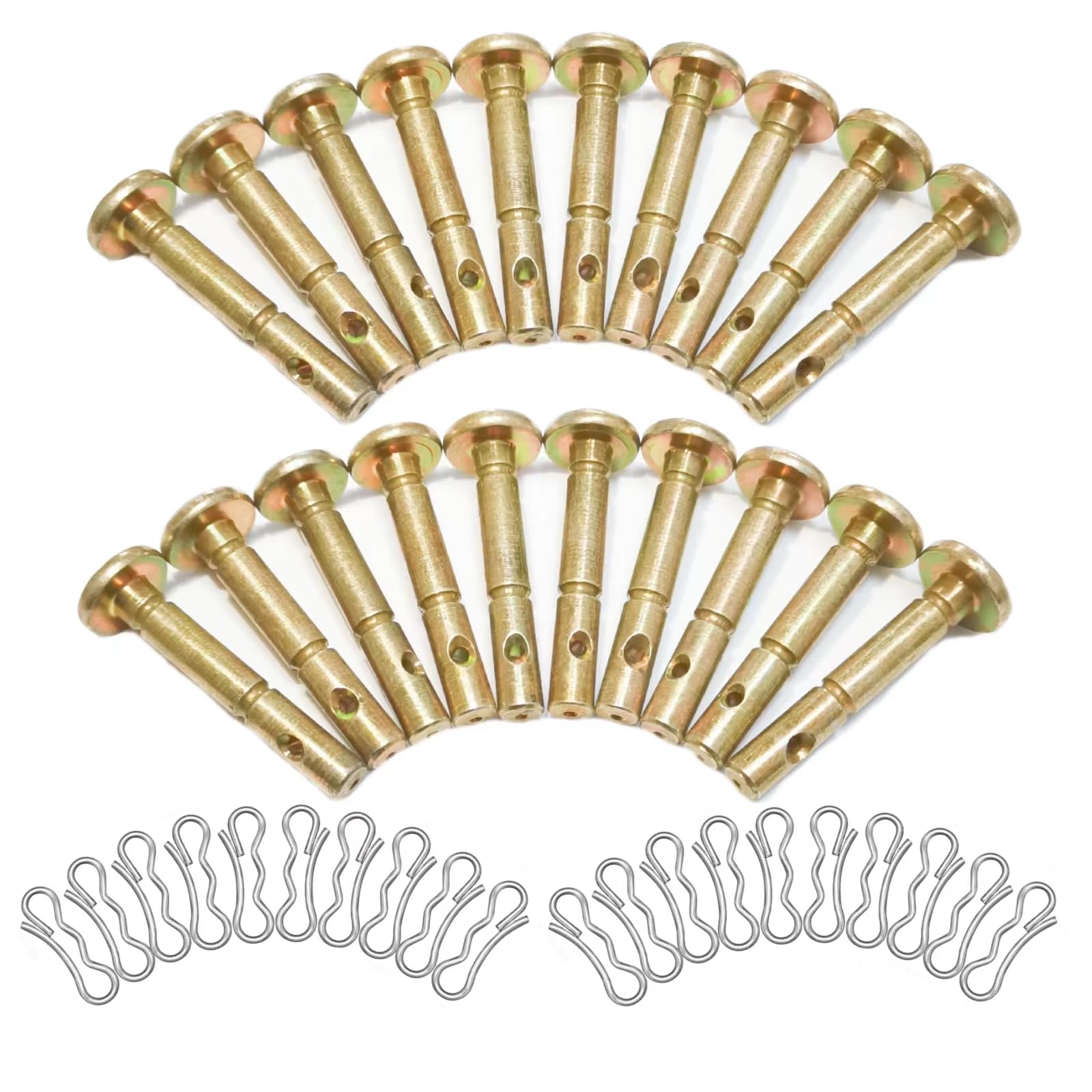 Amazon.com: UlaTree 738-04124A Shear Pins and Cotter Pins Fit for MTD ...