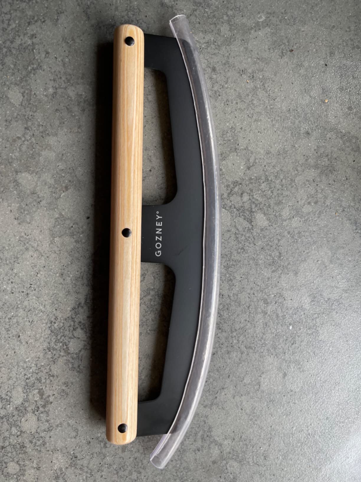 Gozney Pizza Rocker - with Wooden Handle and Stainless Steel Blade - 13 ...