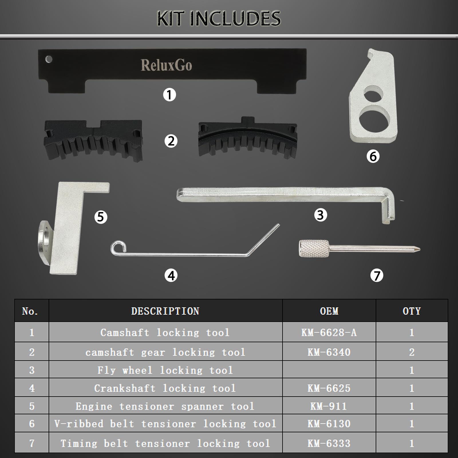 Snapklik.com : Engine Camshaft Tensioning Locking Alignment Timing Belt ...