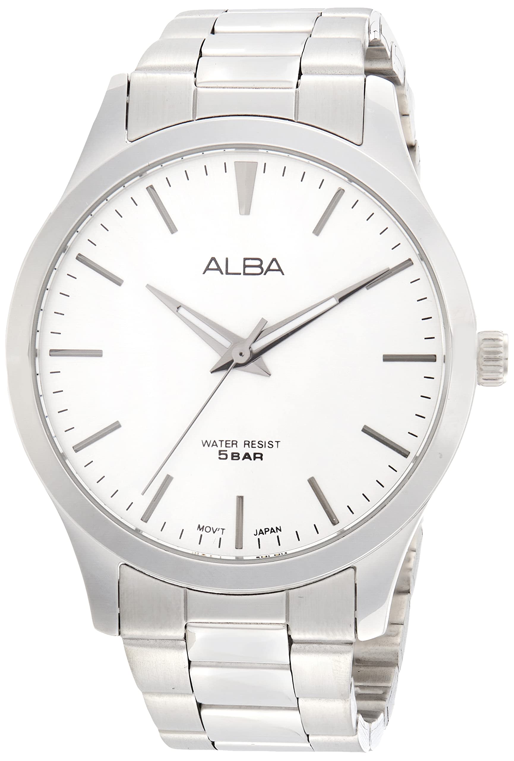 Alba Watch for Men, Automatic Movement, Analog Display, Silver ...