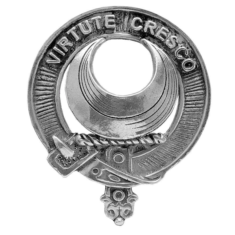 Amazon.com: Leask Clan Crest Scottish Cap Badge : Handmade Products