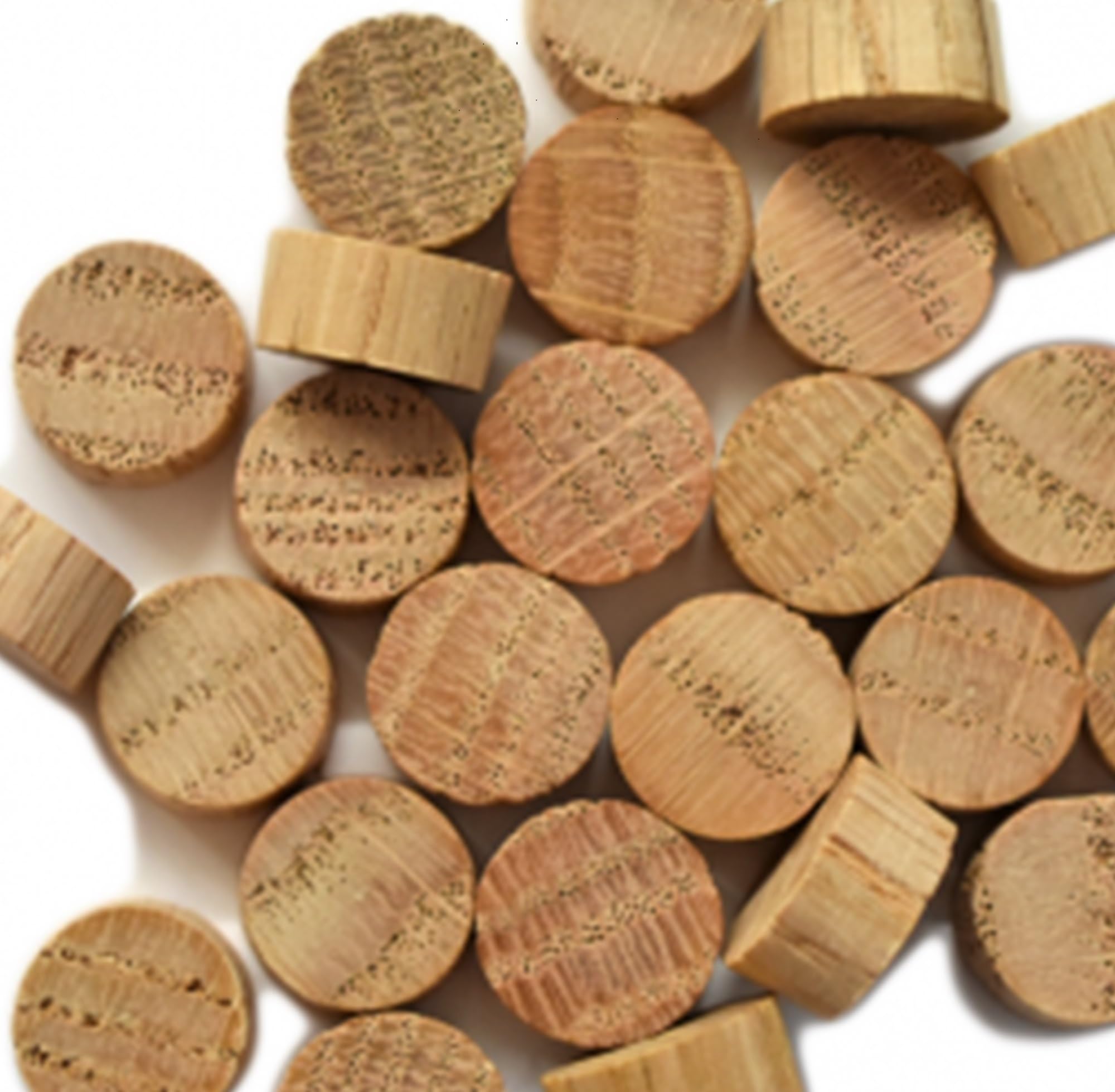 Amazon.com: Pinehurst Crafts 3/4-Inch Oak Flat Head Plugs, Flat Top ...