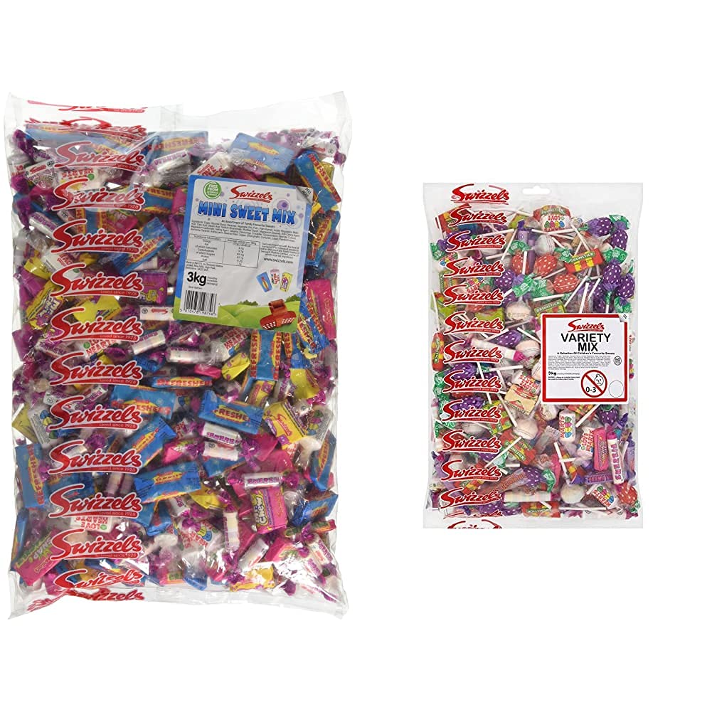 Swizzels Matlow Mini Sweet Mix 3 kg & Matlow Variety Mix 3 kg : Amazon ...