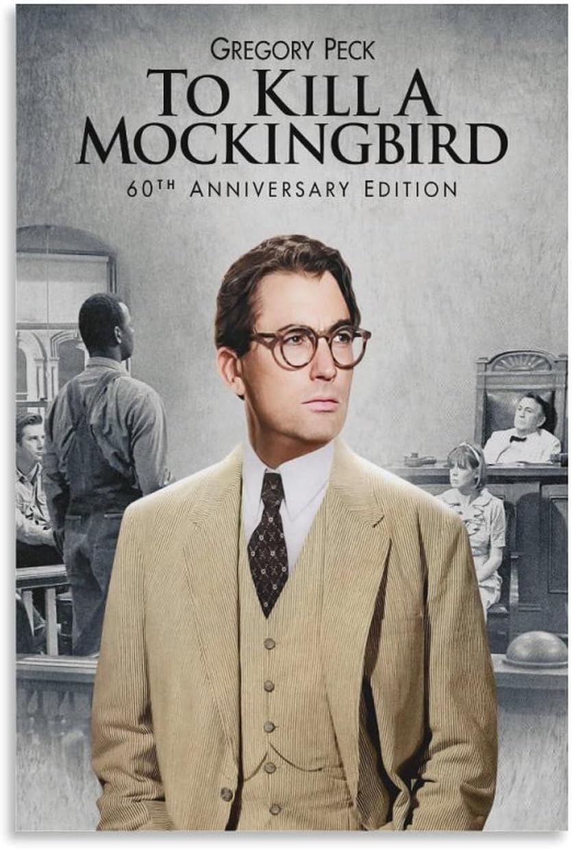 Amazon.com: Classic Movie Posters To Kill A Mockingbird Room Aesthetic ...