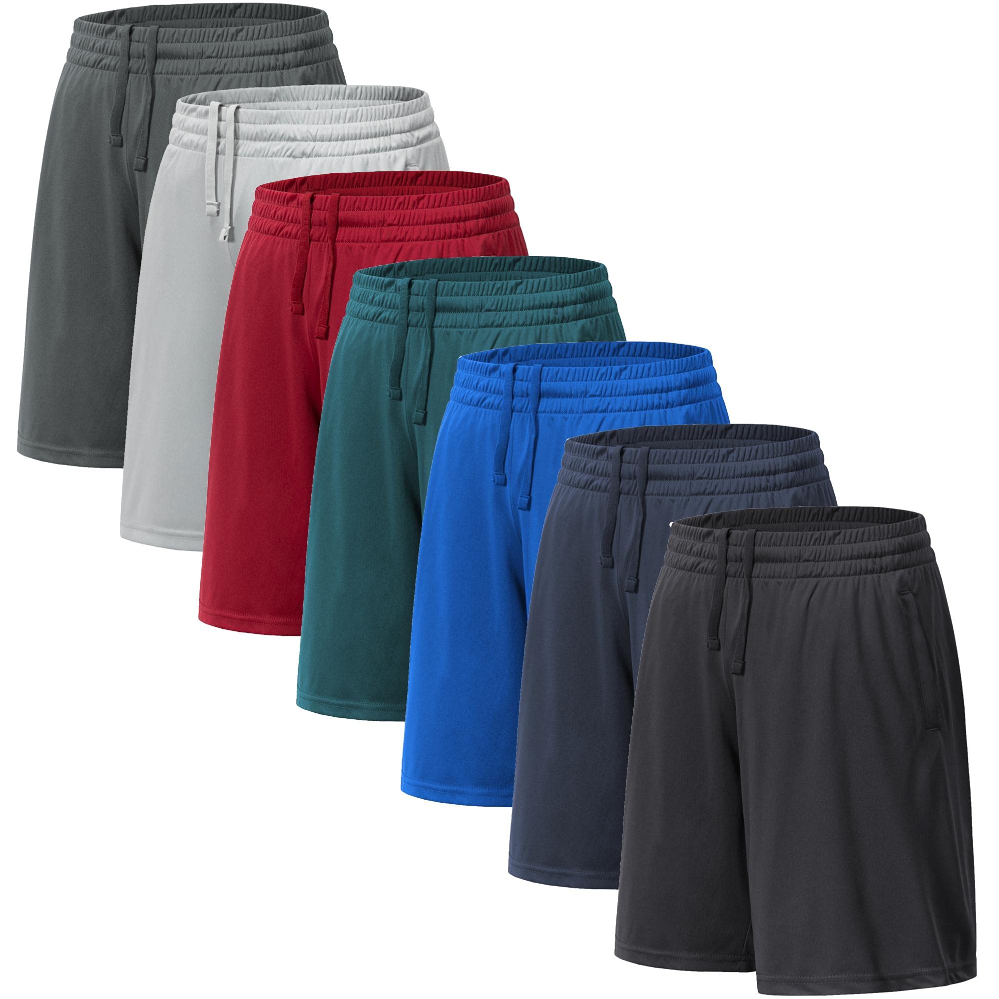 Snapklik.com : Gym Shorts For Men Comfortable Quick Dry Mens Athletic ...