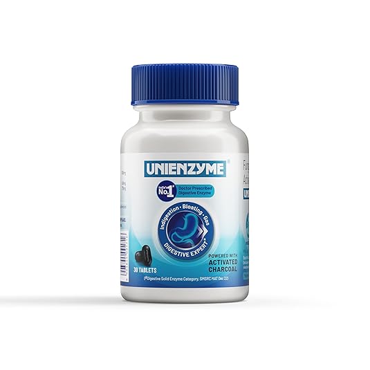 Torrent Pharma-Unienzyme Tablets with Powered Activated Charcoal Helps ...