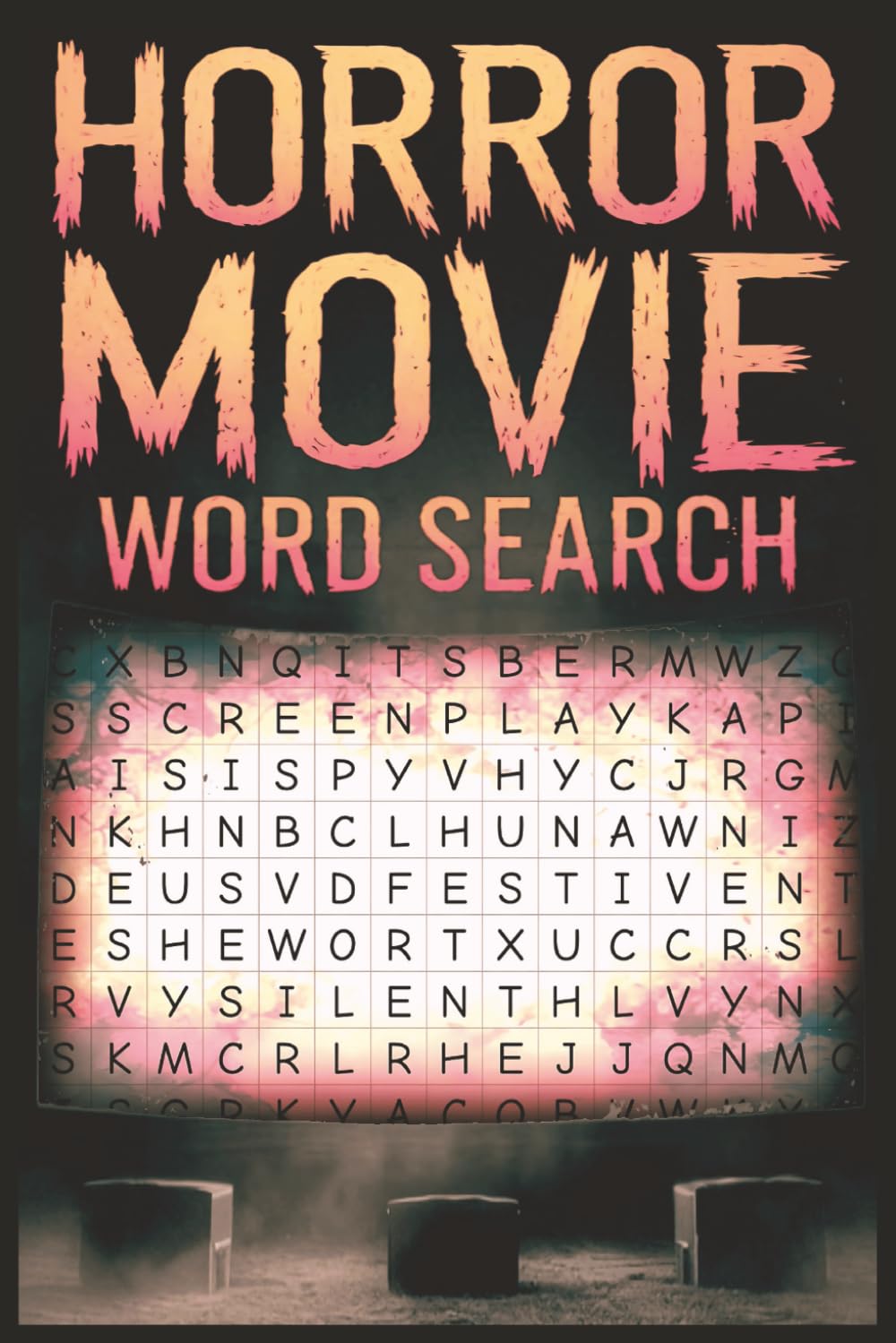 Snapklik.com : Horror Movie Word Search Easy-to-Read Creepy Puzzles ...