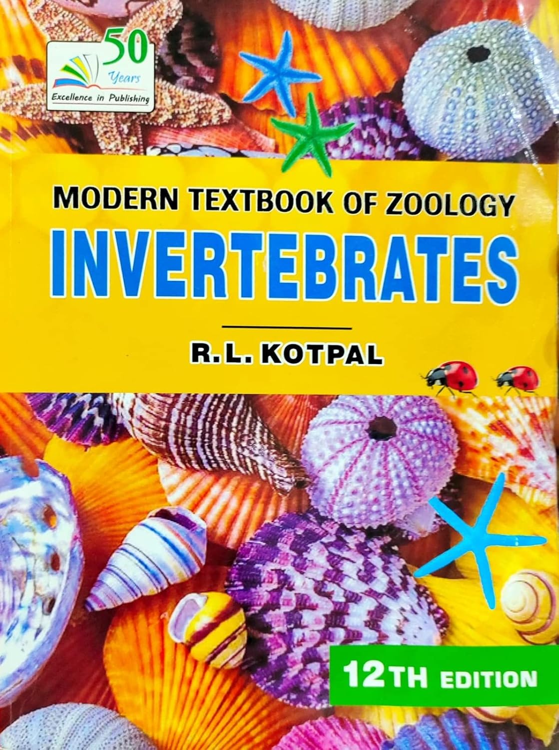 Rastogi Publications MODERN TEXT BOOK OF ZOOLOGY: INVERTEBRATES 12th ...