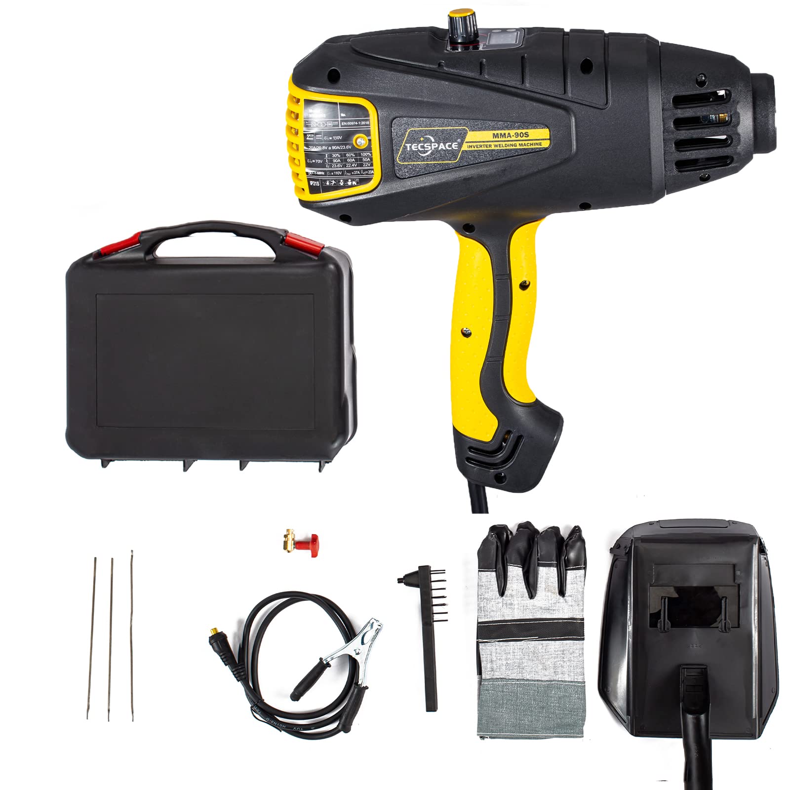 Snapklik.com : TECSPACE Handheld Welding Machine, 110v Portable Welder ...