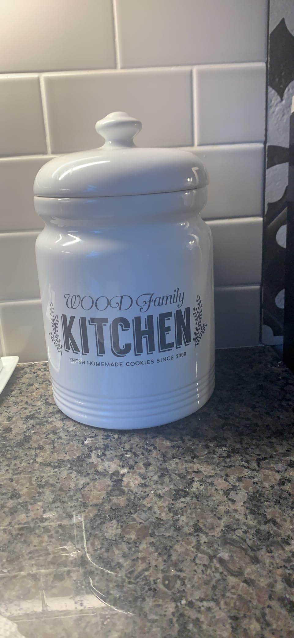 Amazon.com: Personalization Universe Her Kitchen Personalized Cookie ...