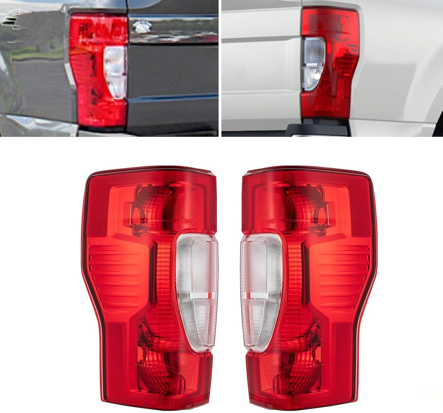 Amazon.com: Left Driver+Right Passager Side Rear Tail Light Assembly ...