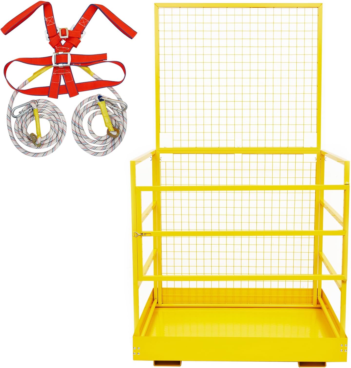 Amazon.com: Foldable Forklift Safety Cage 43"x45", Foldable Forklift ...