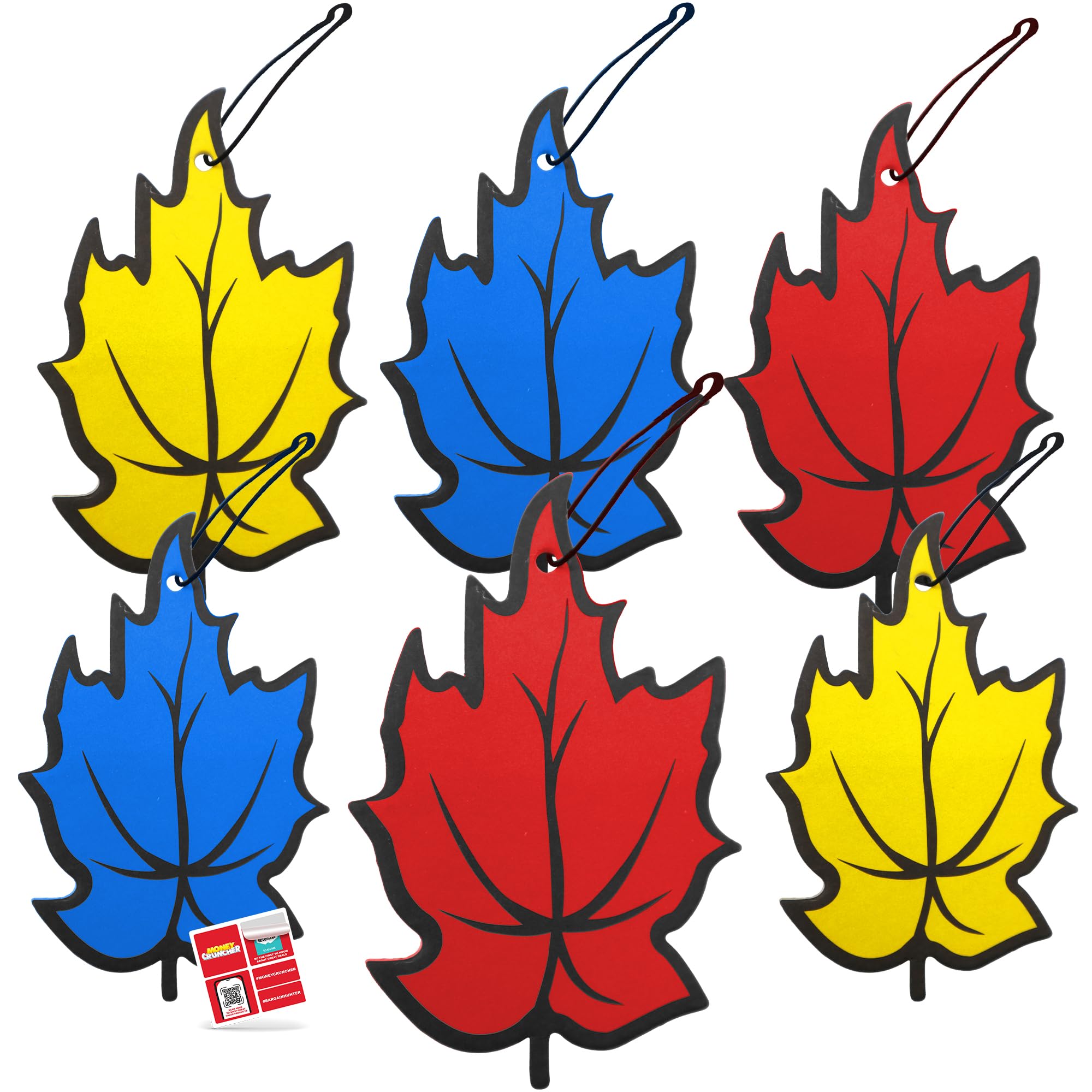 SOL 6pk Woodland Leaf Car Air Fresheners for Women Vanilla, Berry, and ...