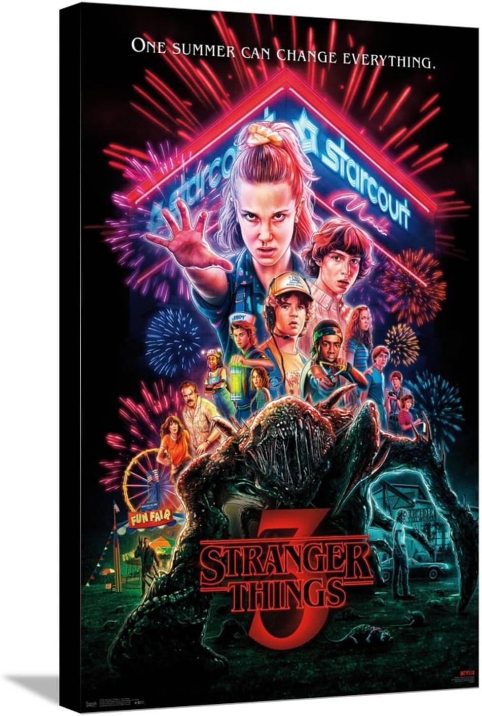 Amazon.com: Trends International Netflix Stranger Things: Season 3 ...