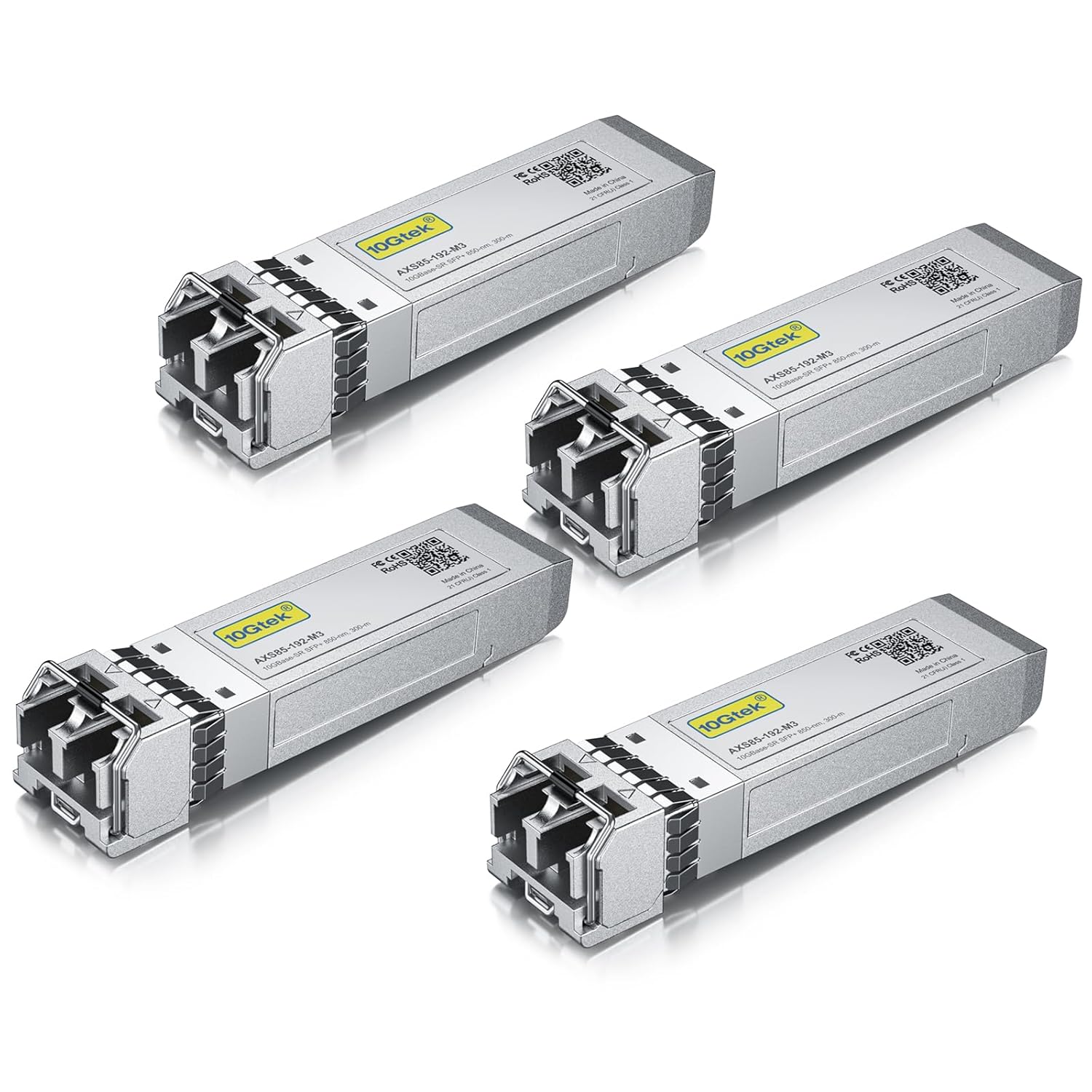 Amazon.com: 10Gtek 10GBase-SR SFP+ LC Transceiver, 10G 850nm Multimode ...