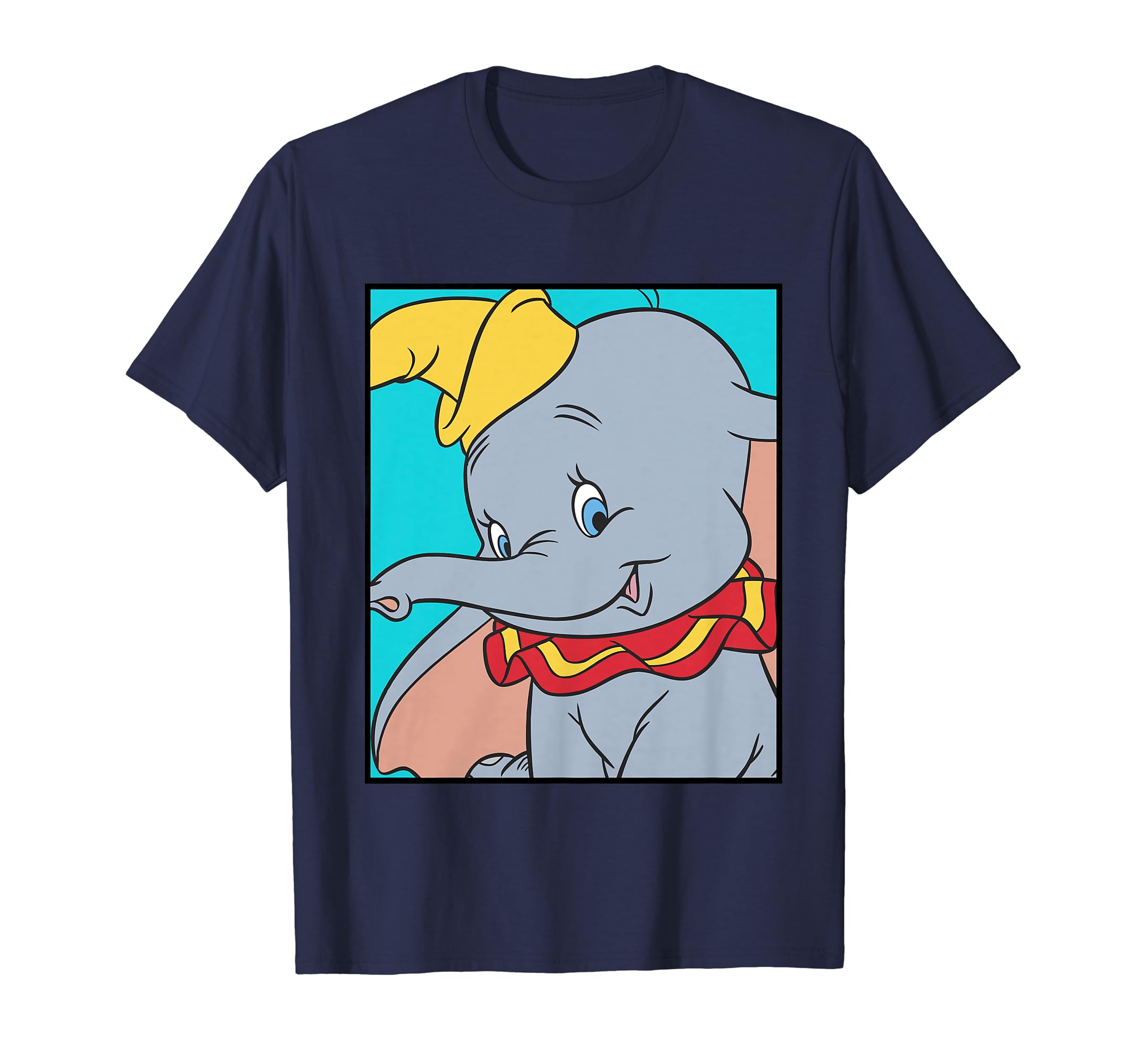 Amazon.com: Disney Dumbo Portrait Box T-Shirt : Clothing, Shoes & Jewelry