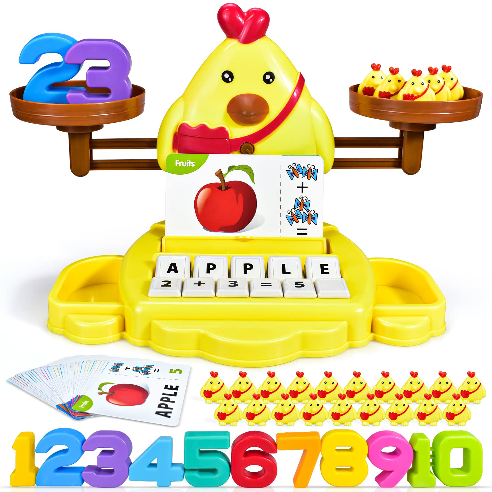 Buy 2-in-1 Homeschool Kindergarten Balance Board Game - Preschool ...