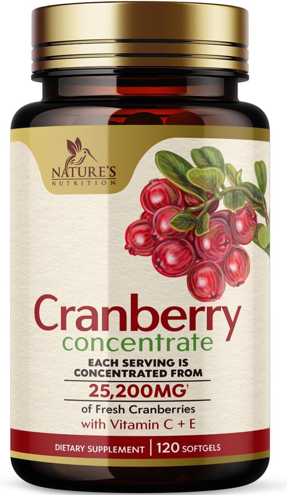 Amazon.com: NOW Foods Cranberry Concentrate 200 Capsules : Health ...
