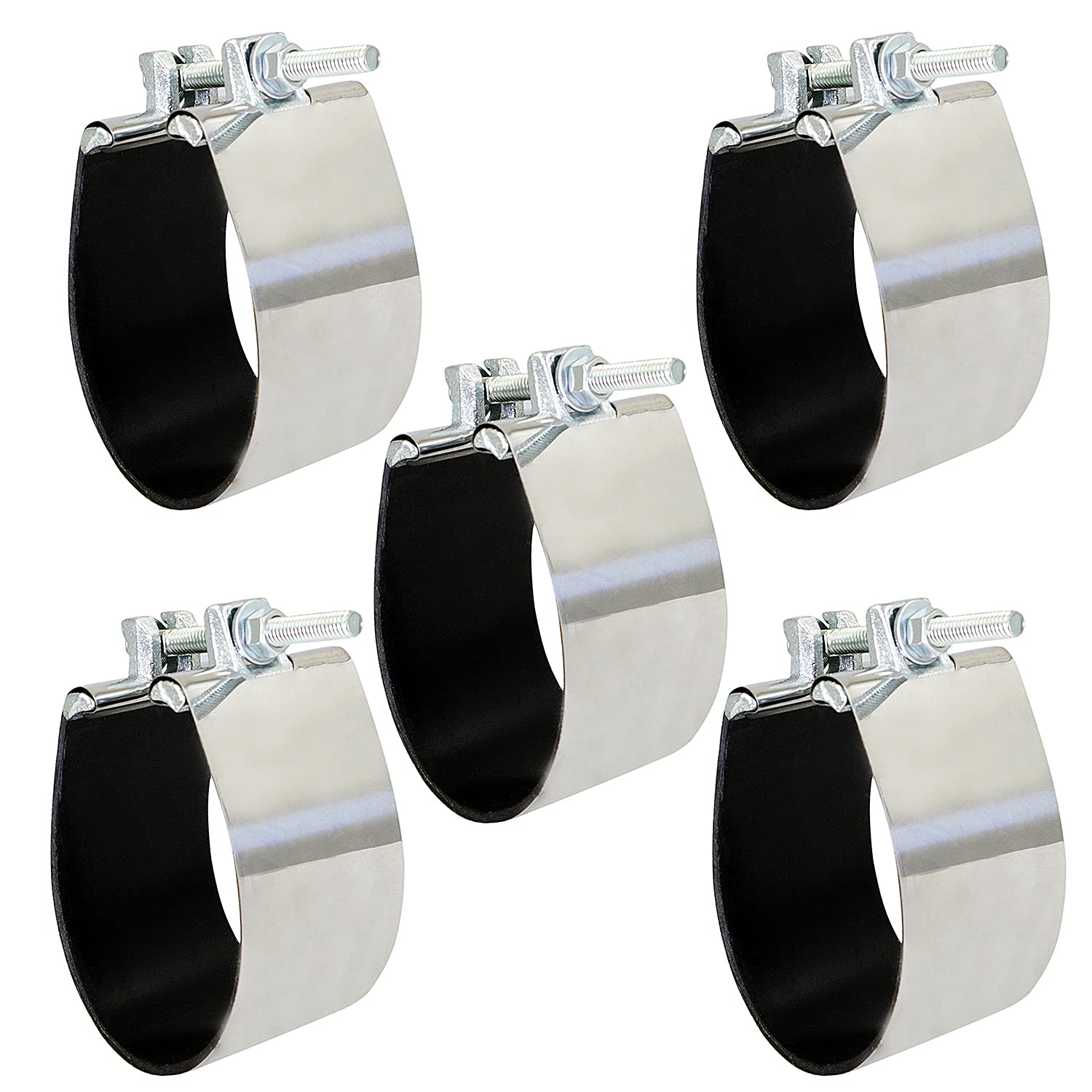 Snapklik.com : Highcraft Pipe Repair Clamp 4, IPS Single Bolt, 3” Long ...