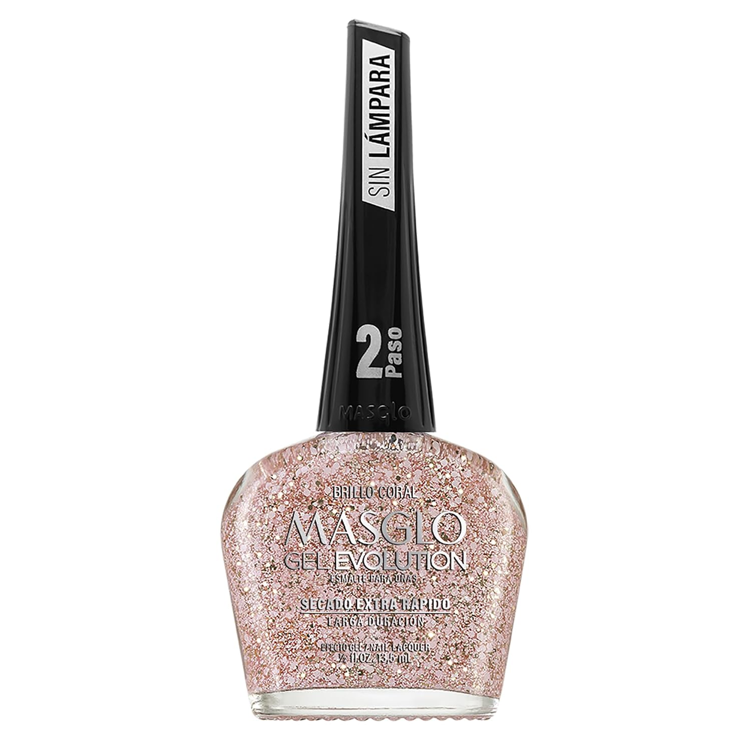 Amazon.com : MASGLO GEL EVOLUTION Topcoat Nail Polish Gel Effect, Fast ...