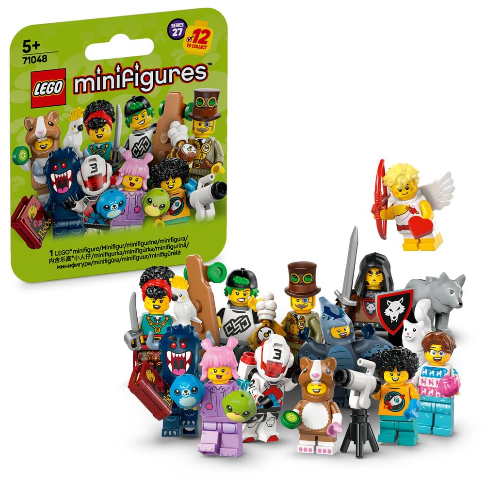 LEGO Minifigures Series 27 Mystery Box, Get 1 of 12 Collectible Figures ...