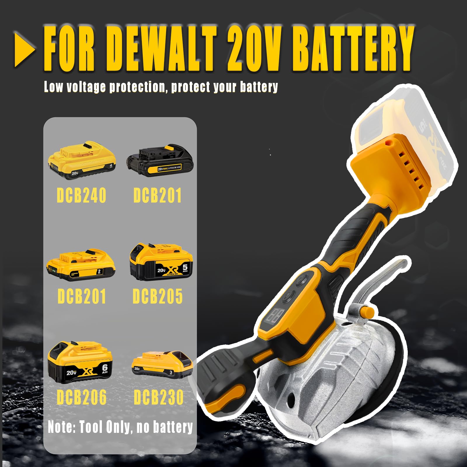 Snapklik.com : Tile Vibration Leveling Machine For Dewalt 20V Max ...