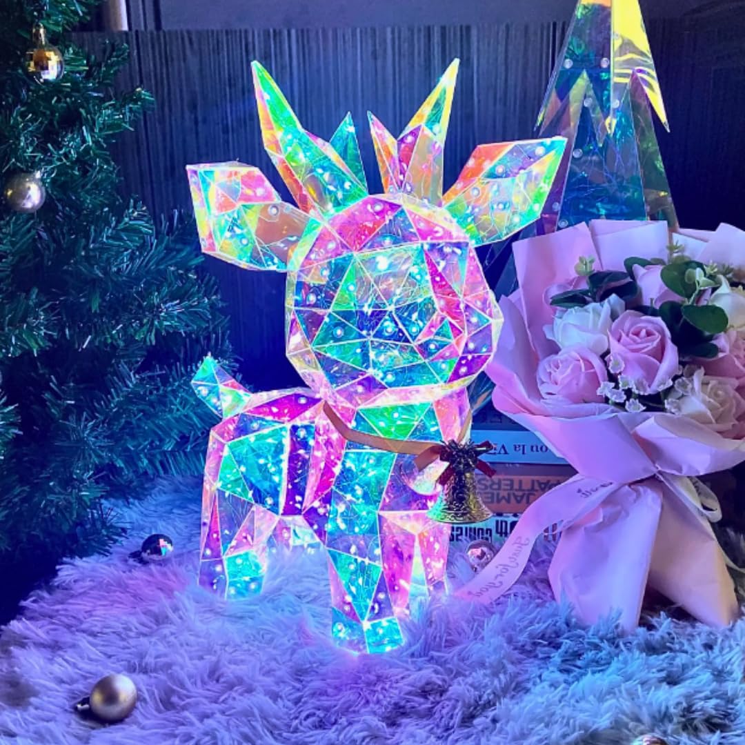 Amazing Three-Dimensional Geometric LED lamp, Flickering Light - Energy ...