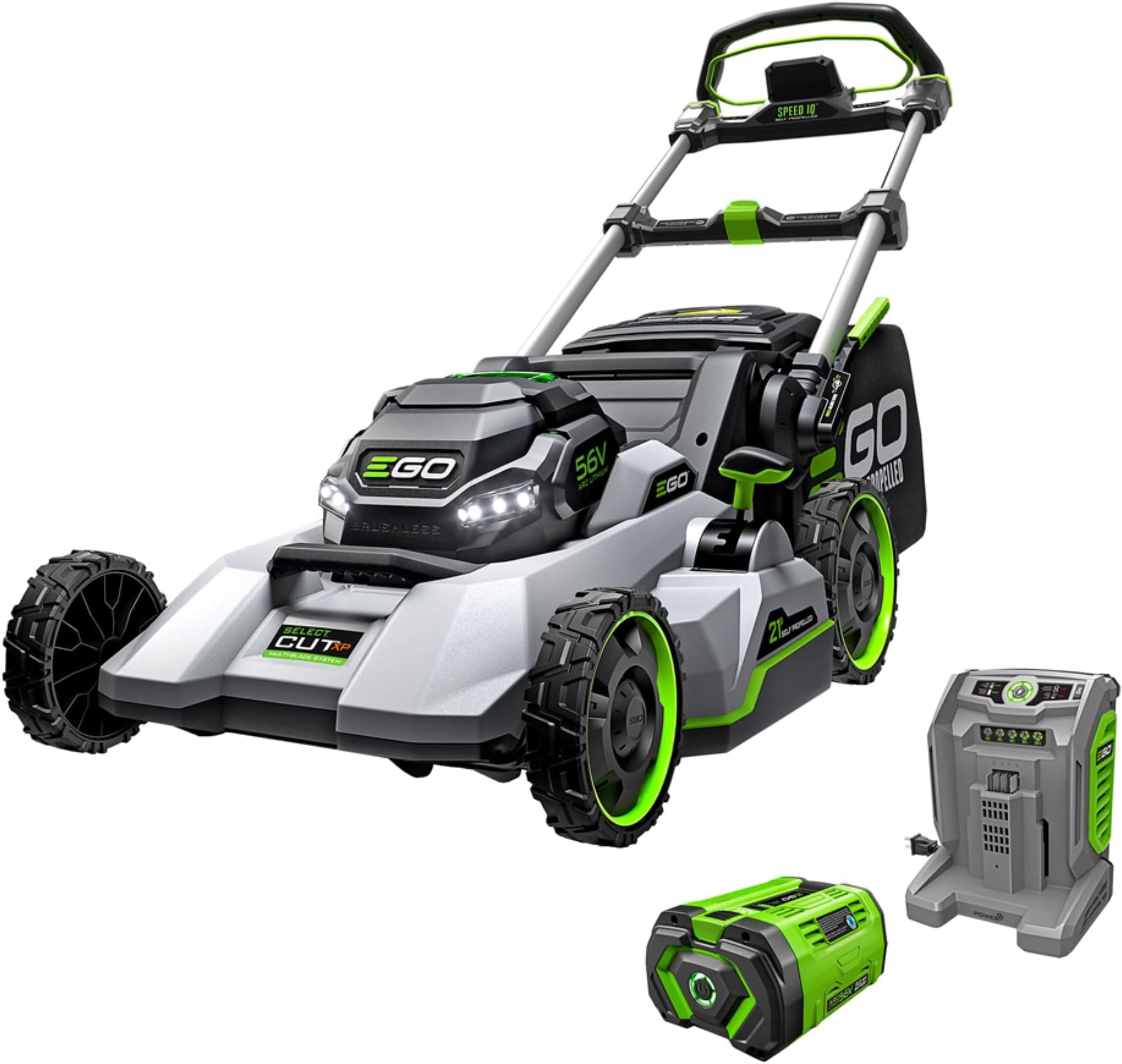 Amazon.com : EGO Power+ Electric Lawn Mower, Self-Propelled Cordless ...