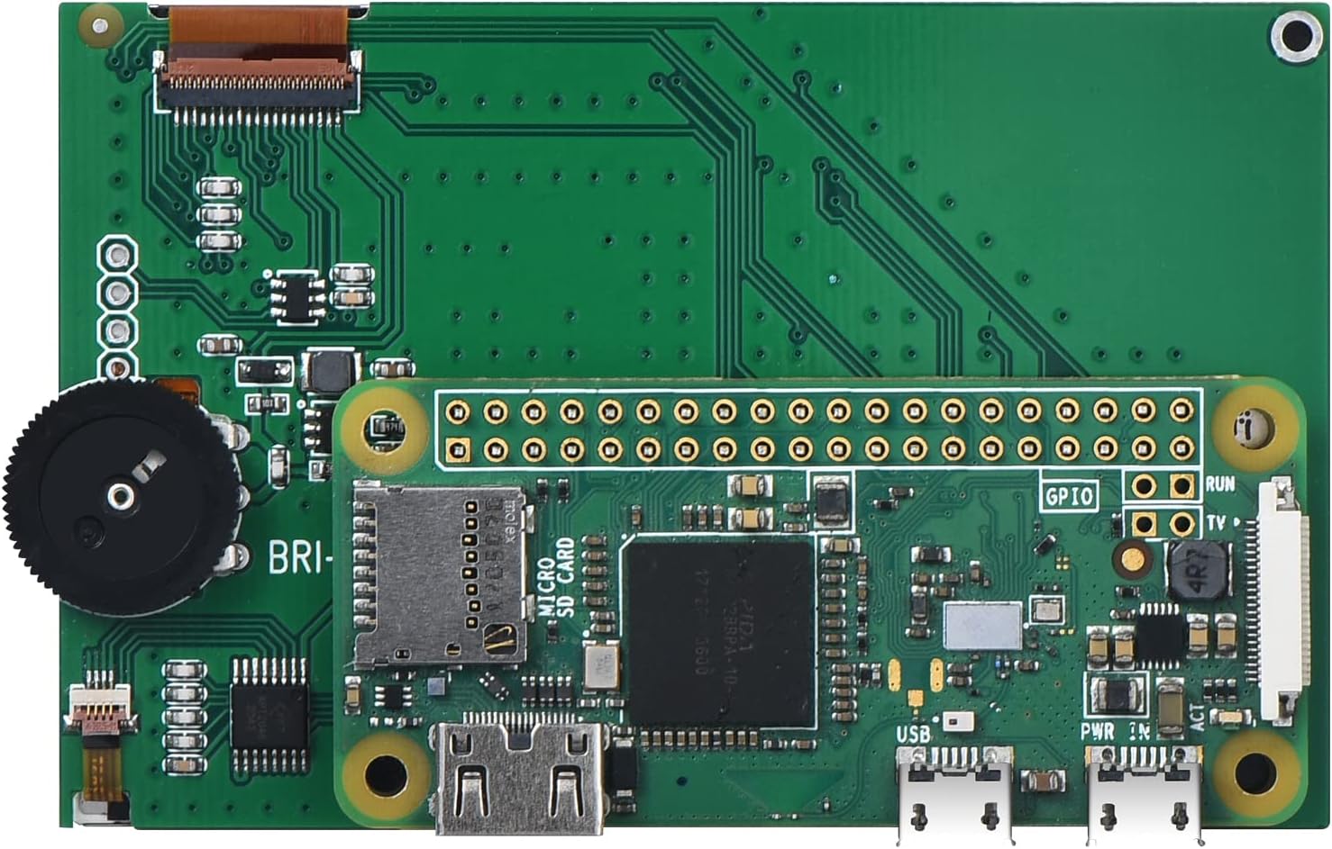 Buy Raspberry Pi Zero Screen with Backlight Knob, iUniker 3.5 inch 60 ...