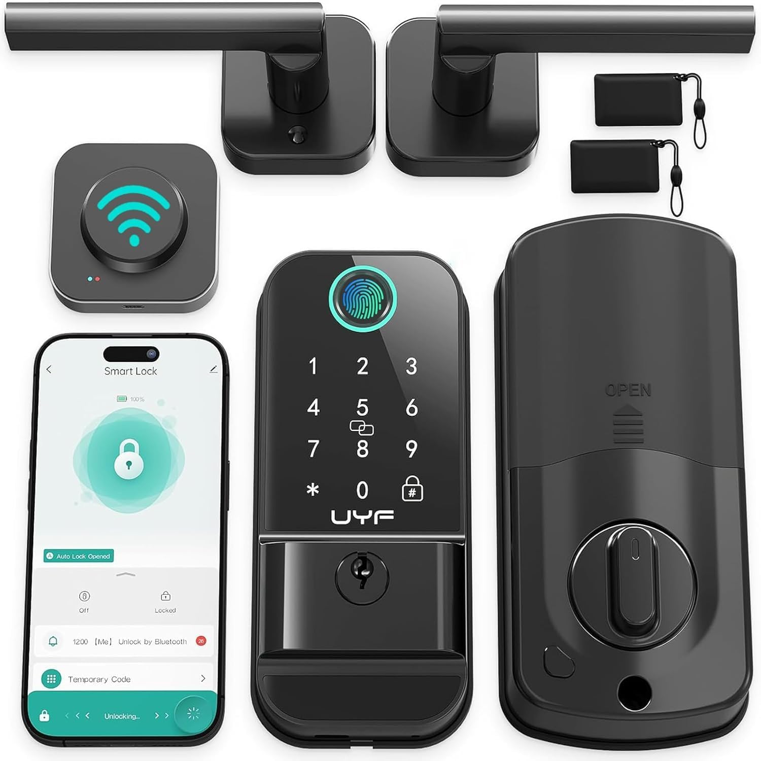 Snapklik.com : IC Card For Smart Deadbolt Lock, Smart Fobs For Smart ...