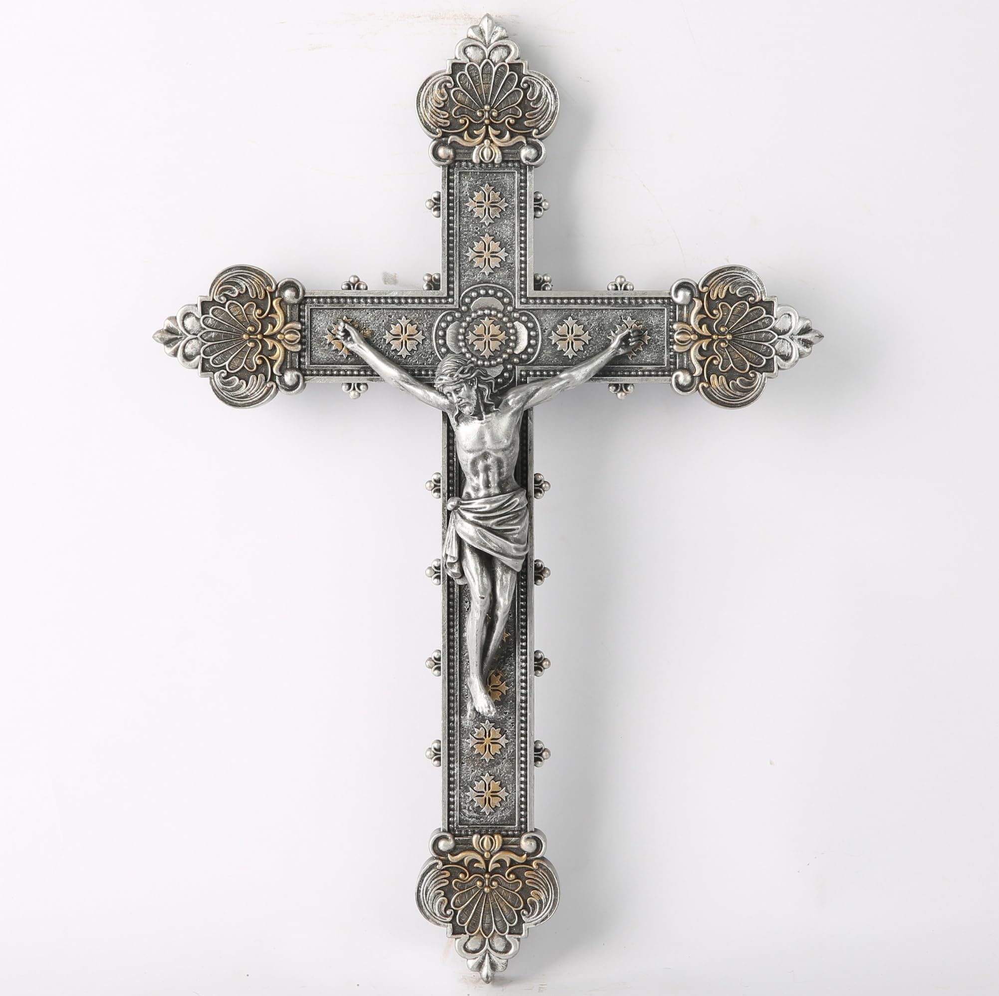 Amazon.com: BC Catholic Crucifix Wall Cross, Jesus Christ Home Decor ...
