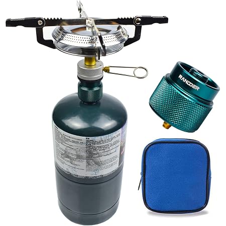 Amazon.com: KOMAN Camp Gas Stove Camping Propane Stove, Portable ...