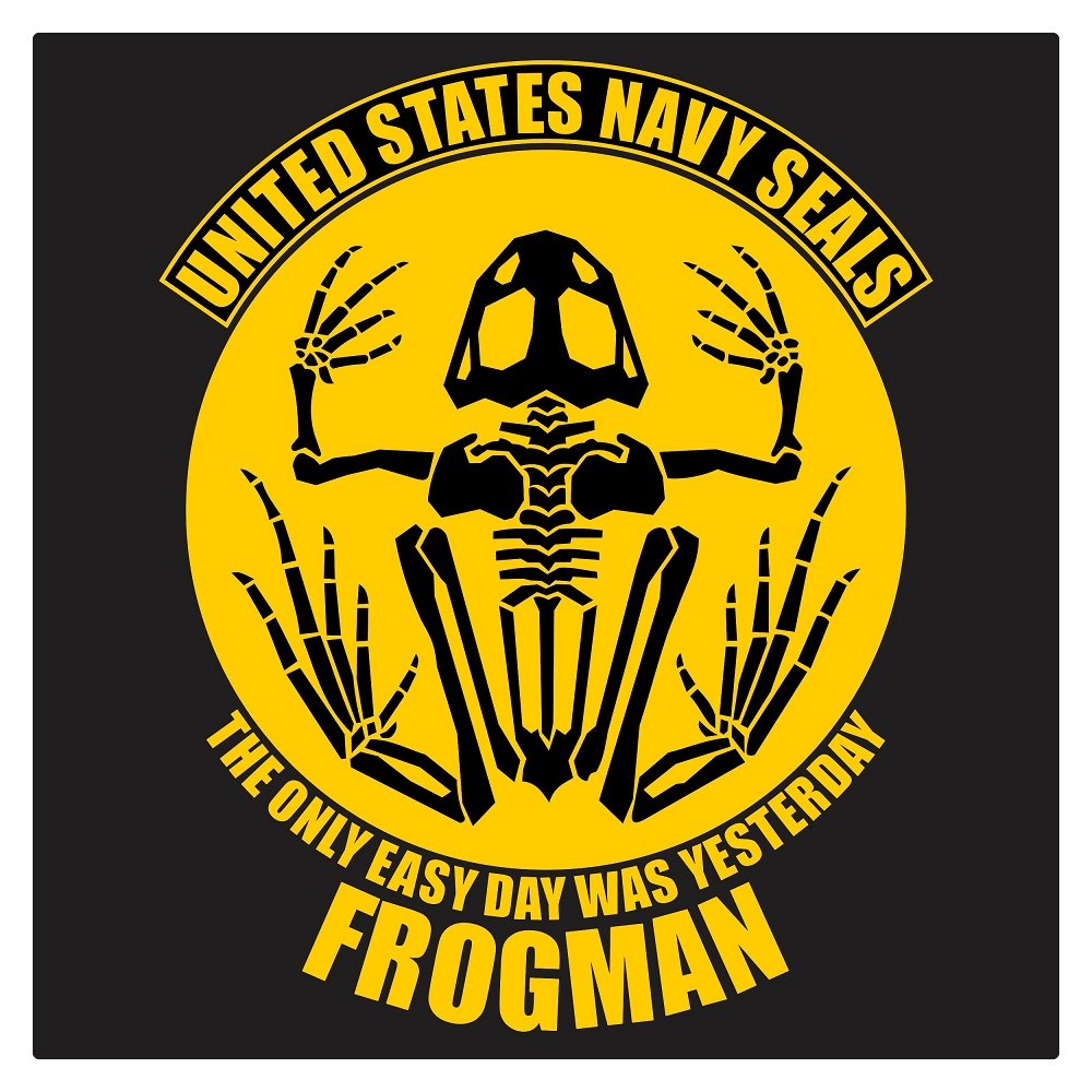 Logotipo Del Hombre Rana De Los Navy Seal