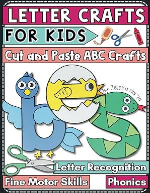 Letter Crafts for Kids: Paper ABC Crafts for Kids to Learn the Alphabet ...
