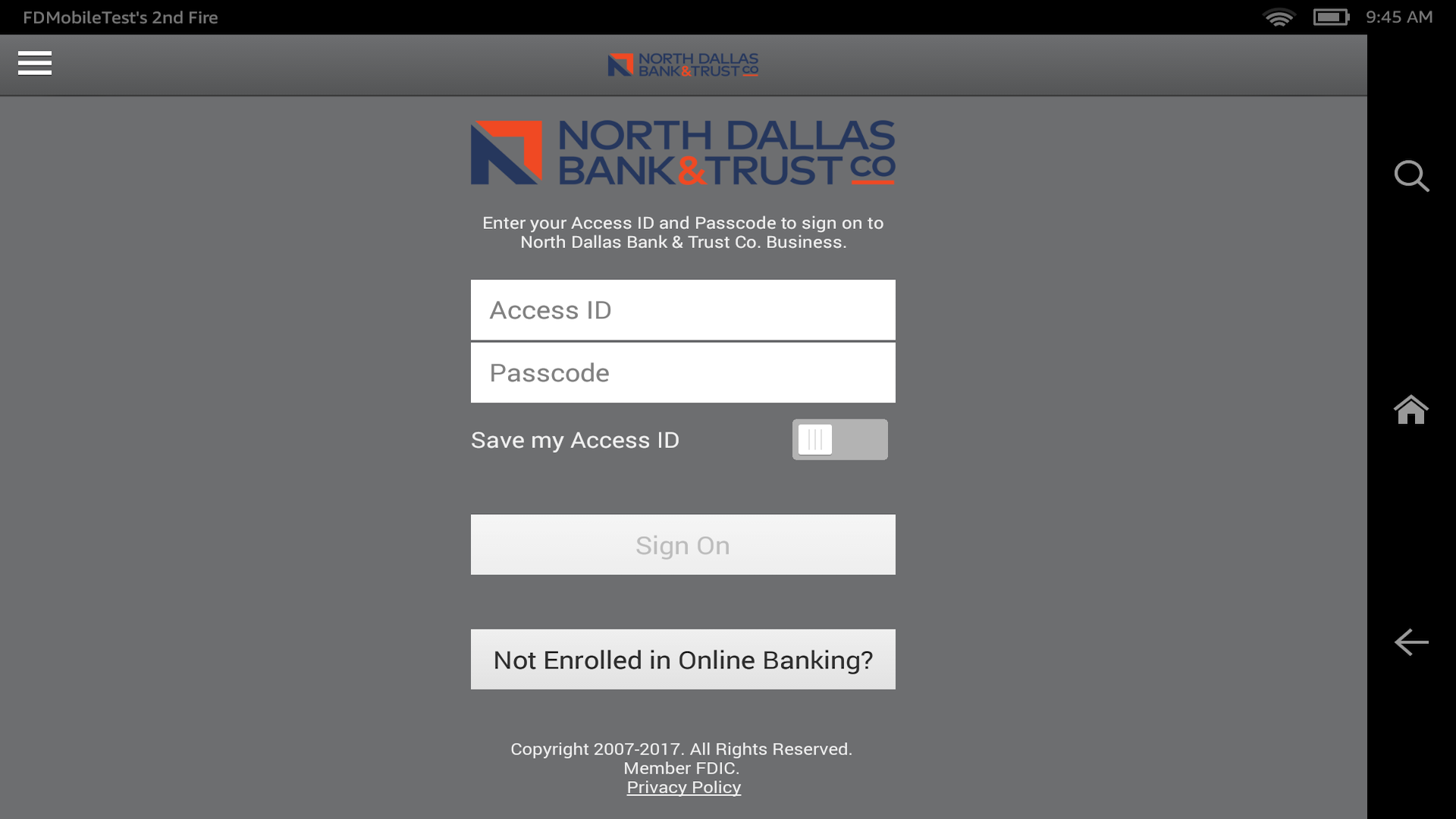 NDBT Business Mobile Banking - App on Amazon Appstore