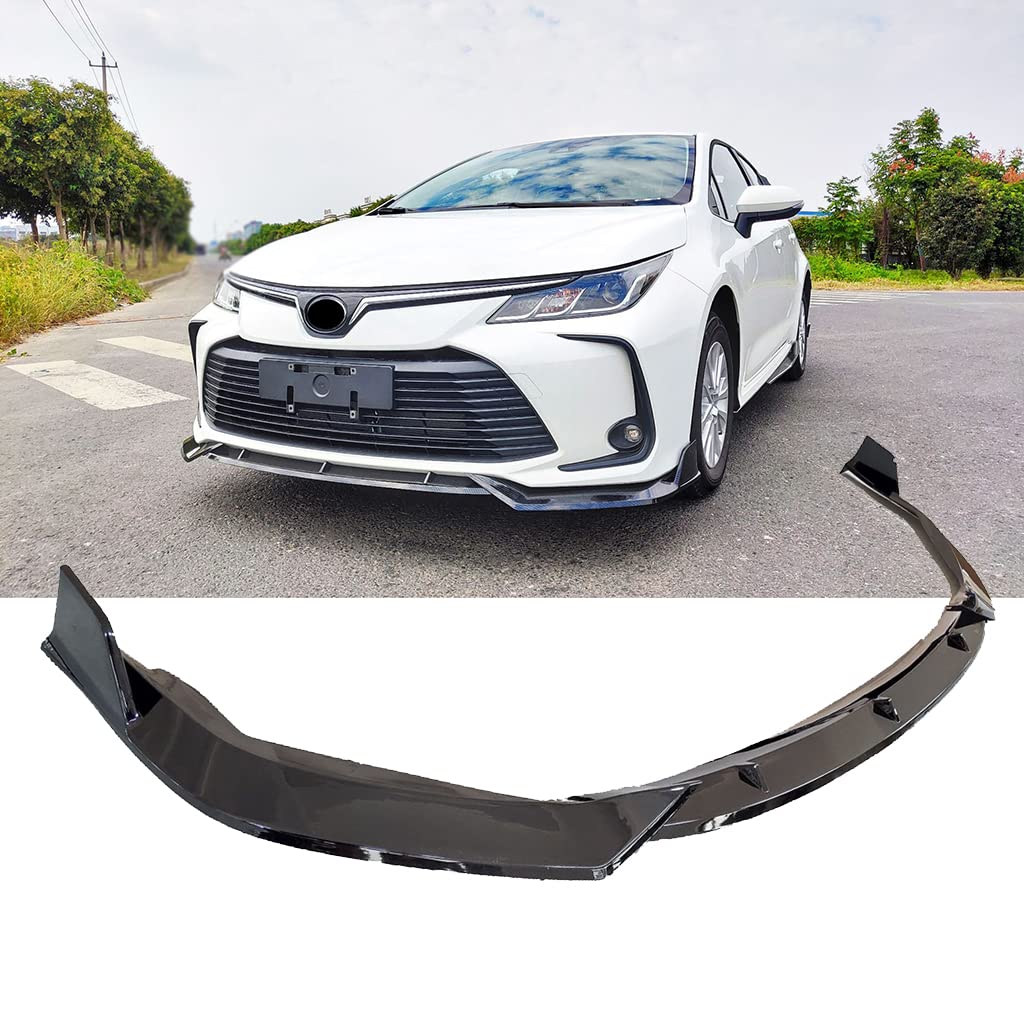 Suitable For 2019 Toyota Corolla Front Lip Spoiler Abs Plastic ...