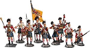 Amazon.com: Scottish Highlanders of The 92nd Regiment, Waterloo, 1812 9 ...