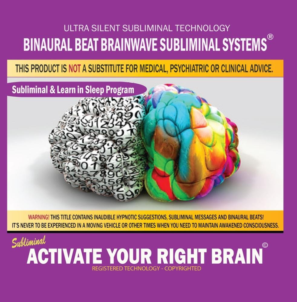 Amazon.com: Activate Your Right Brain: Combination of Subliminal ...