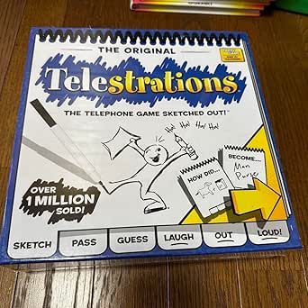Amazon.co.jp: Telestrations Board Game : Toys & Games