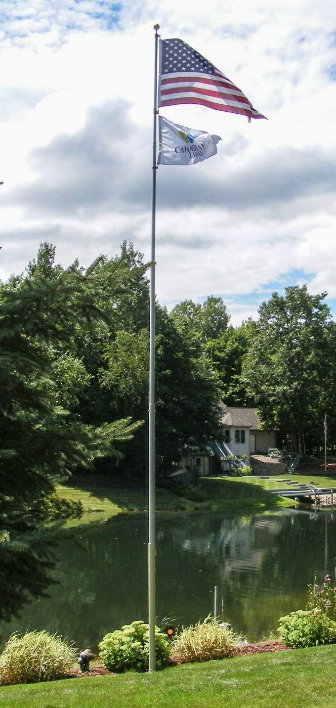 Amazon.com : Telepole Manufacturing Inc 20’ Superior 1 Telescoping Flag ...