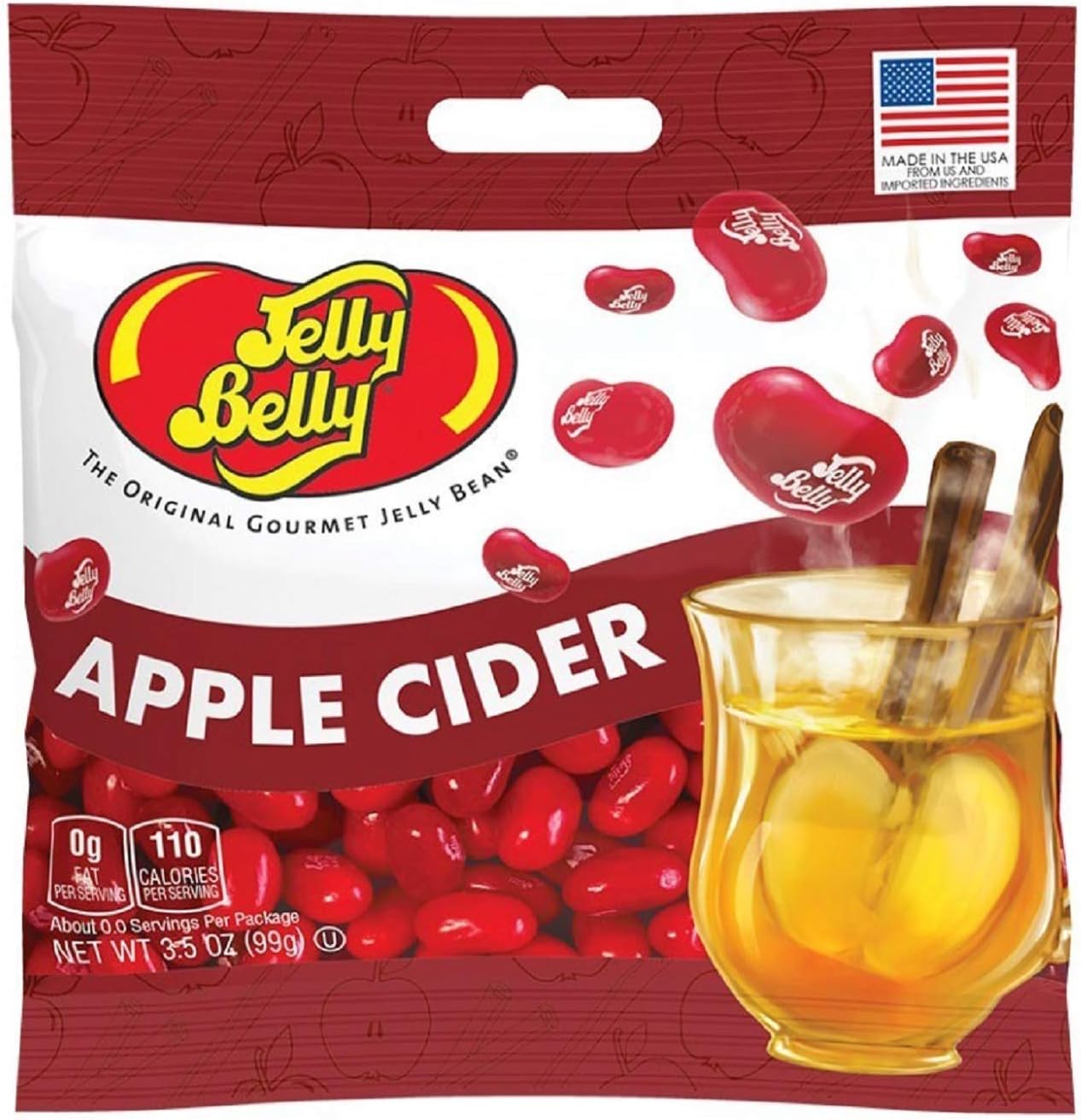 Amazon.com : Jelly Belly 66320 3.1 Oz Jelly Belly® Snapple™ Mix 12 Bag ...