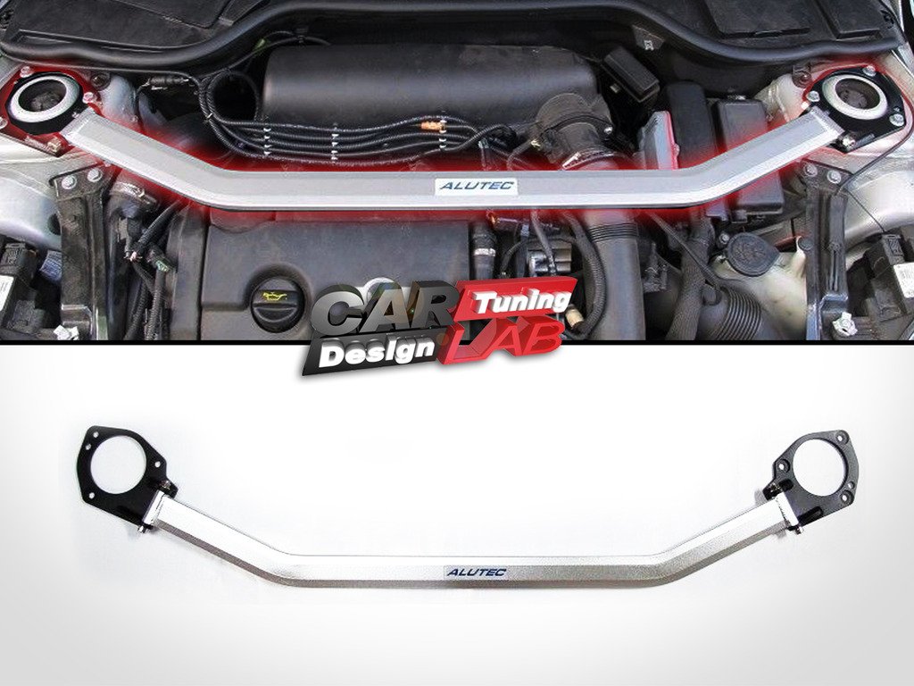 (1) Front Upper Aluminum strut Tower bar Brace for 2009-2013 Mini ...