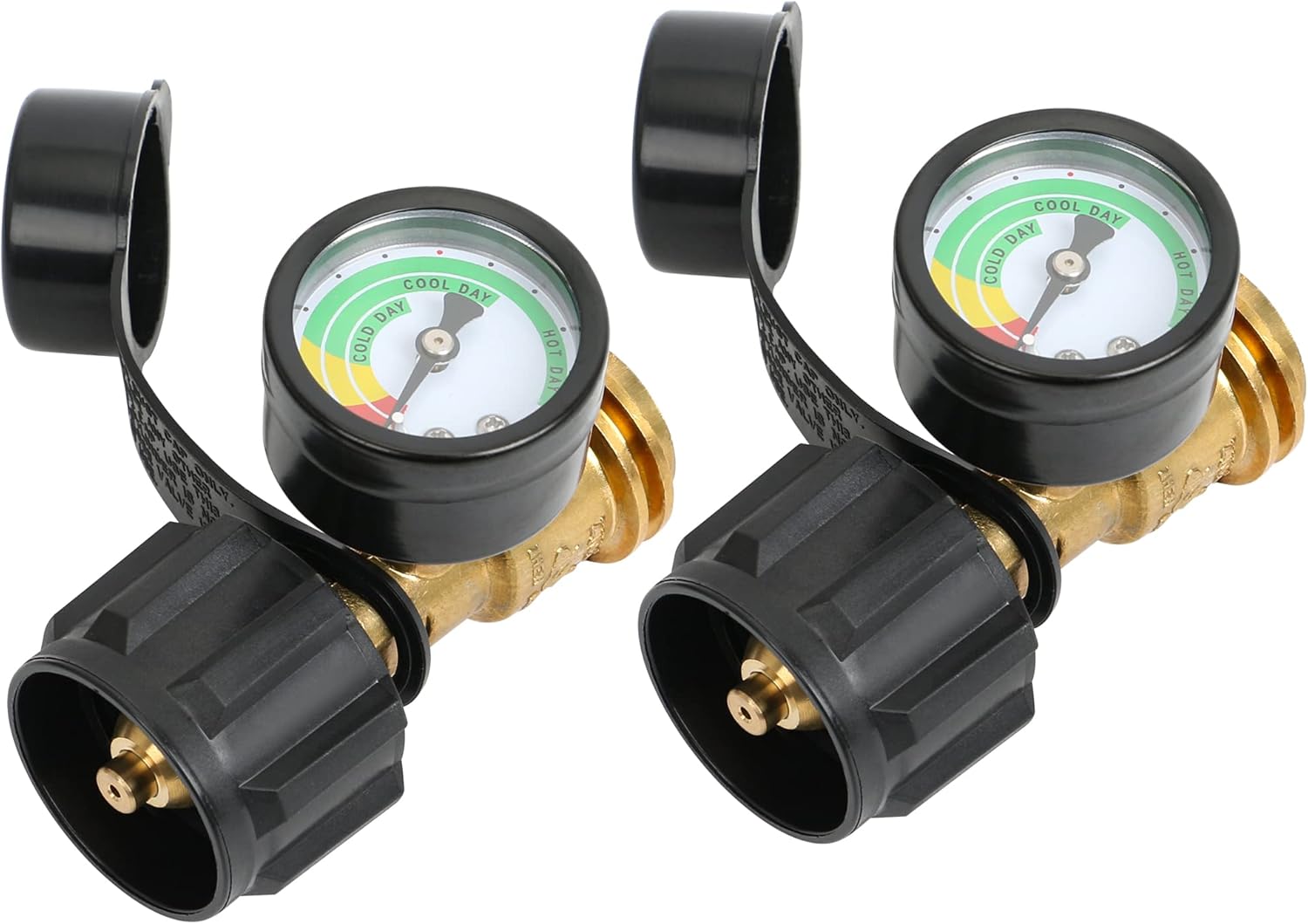 Amazon.com : ATKKE Propane Tank Gauge Level Indicator Connector Leak ...