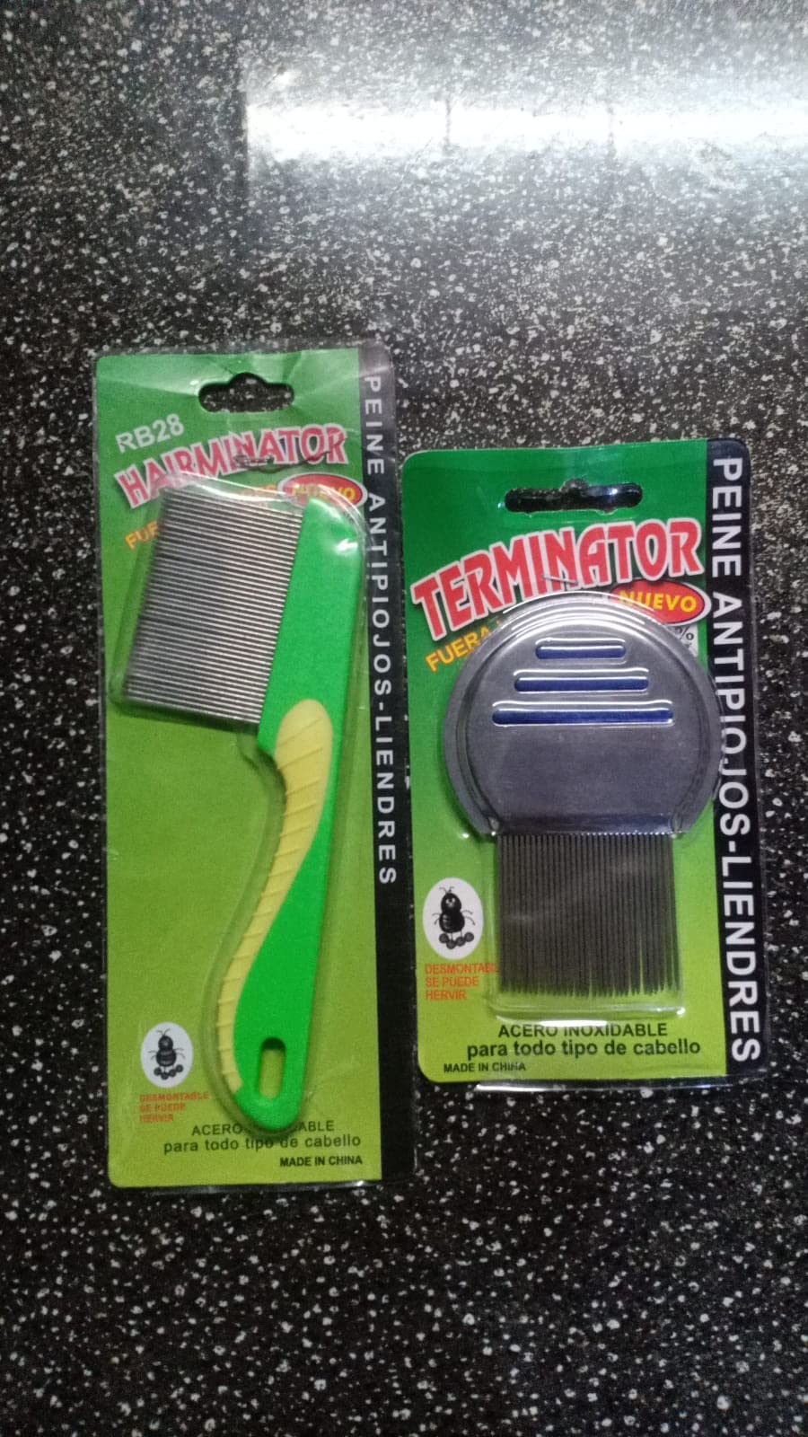 Buy Eltihr 3pc Combo Terminator Lice Comb, Professional Stainless Steel ...