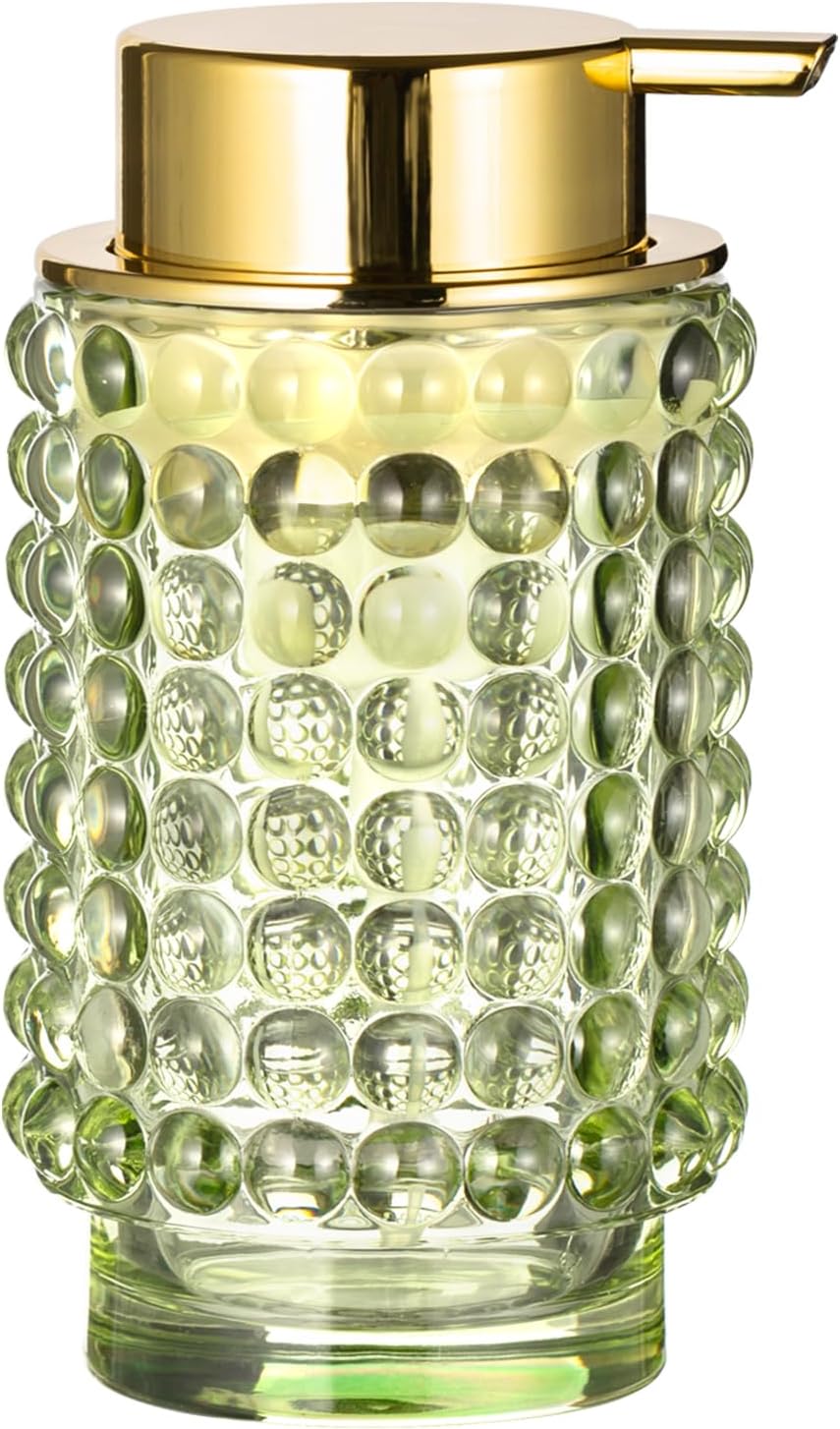 LEICURACE Glass Foaming Hand Soap Dispenser Foaming Soap Dispenser for ...