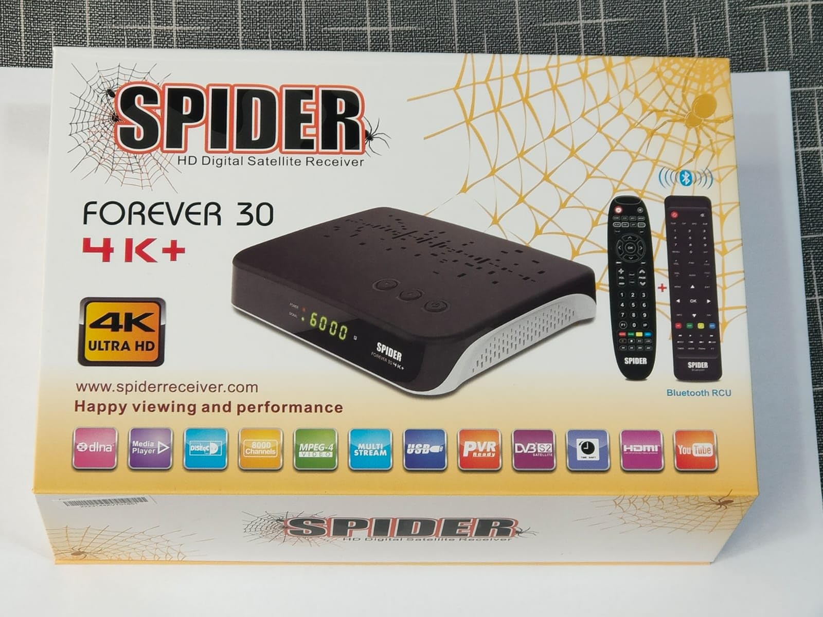 Spider Forever 30 4k Plus Receiver | Desertcart Israel