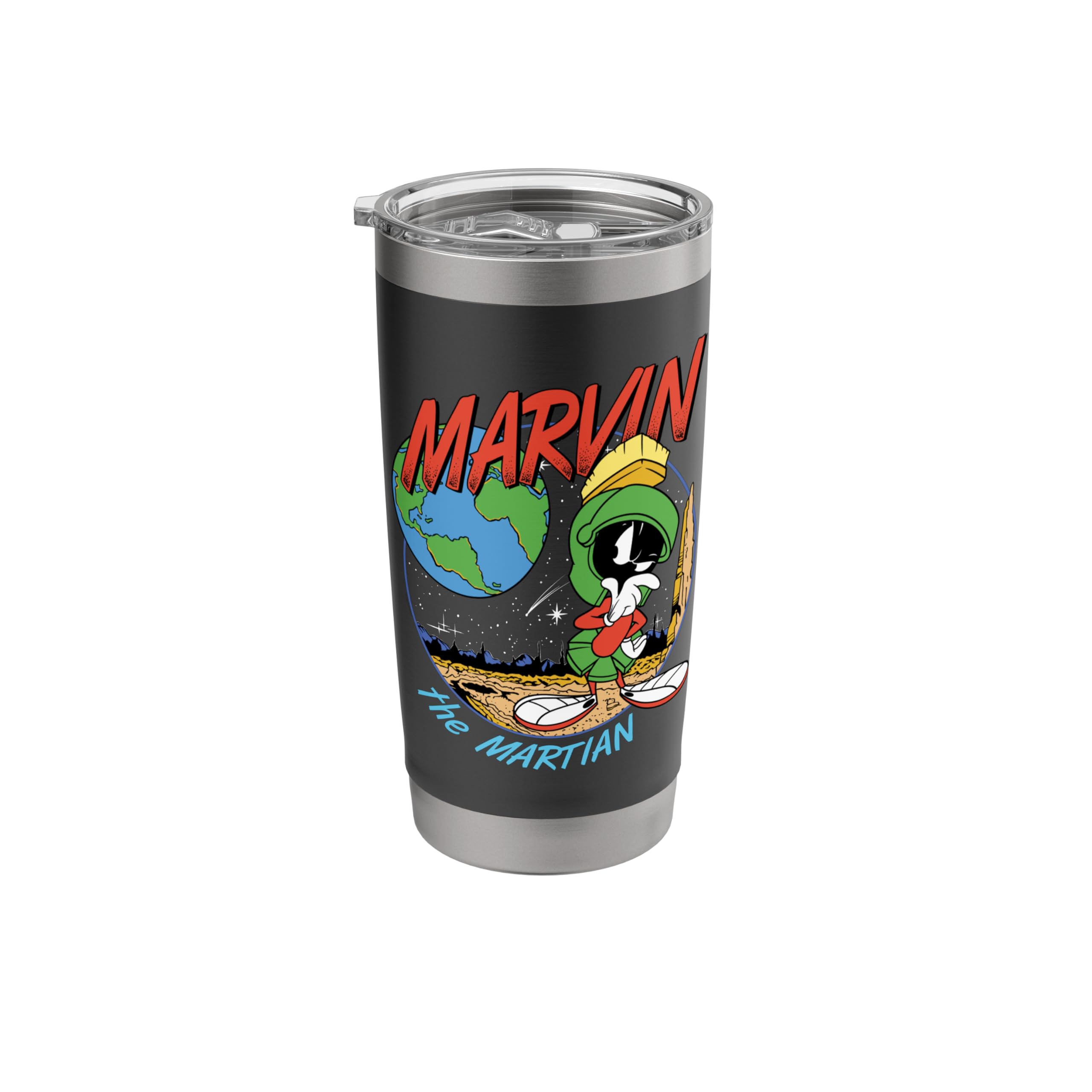 Amazon.com | Marvin The Martian Space Stainless Steel Insulated Tumbler ...